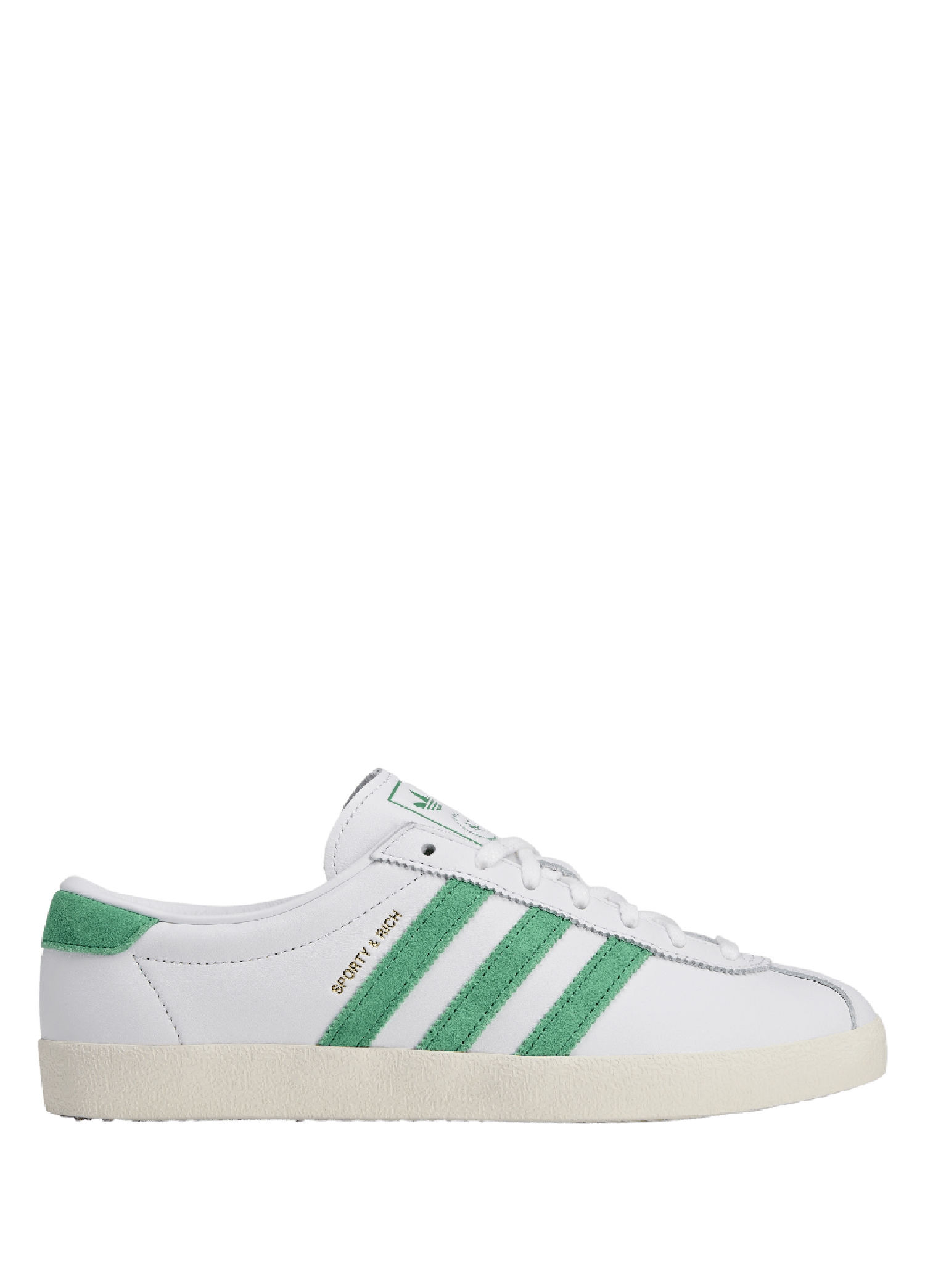 Adidas Beyaz-Yesil Kadın X Sporty & Rich Blanc Beyaz Kadın Deri Sneaker ...