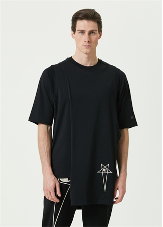 Rick Owens X Champion Erkek Tshirt Siyah S Eu Rick Owens X Champion Erkek Tshirt Siyah S Eu