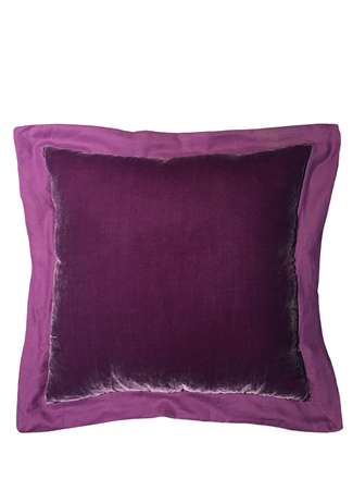 Atölye11 Mürdüm 55x55 cm İpek Kadife Dekoratif Yastık Çok Renkli Atölye11 Mürdüm 55x55 cm İpek Kadife Dekoratif Yastık Çok Renkli