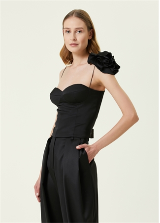 Magda Butrym Kadın BLUZ Siyah 34 FR