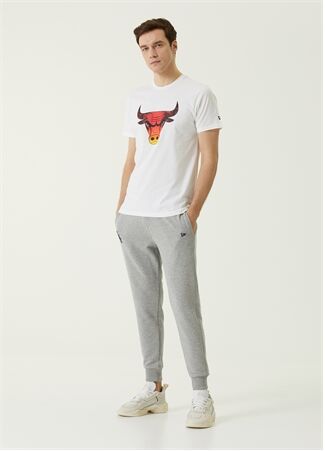 New Era Erkek Los Angeles Dodgers Gri Jogger Eşofman Altı XL EU