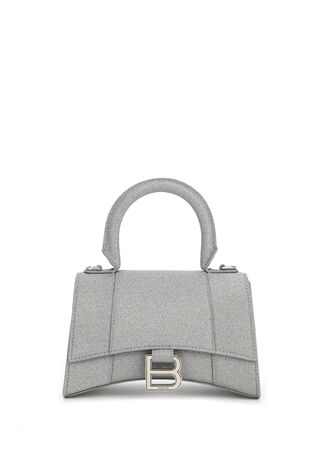 Balenciaga Kadın Hourglass Gri Çanta EU Balenciaga Kadın Hourglass Gri Çanta EU