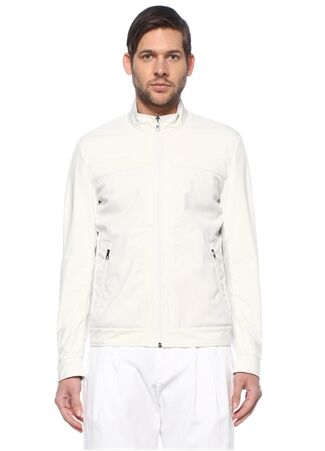 Palzileri Lab Erkek Beyaz Dik Yaka Mont 46 IT