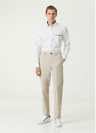 Palzileri Lab Erkek Bej Normal Bel Pantolon 56 IT
