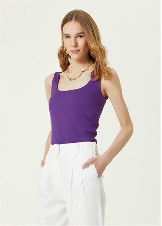 Network Kadın Tshirt Mor Xs Eu