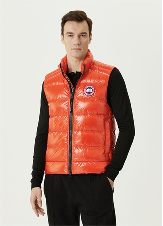 Canada Goose Erkek Crofton Turuncu Dış Yelek S EU Canada Goose Erkek Crofton Turuncu Dış Yelek S EU