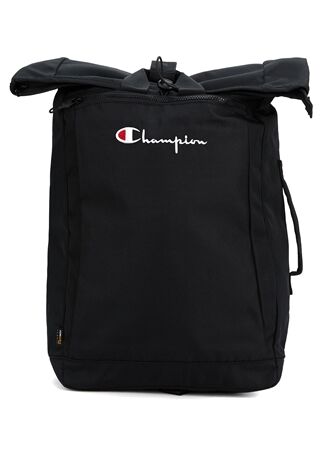 Champion Kadın Siyah Logolu Sırt Çantası EU
