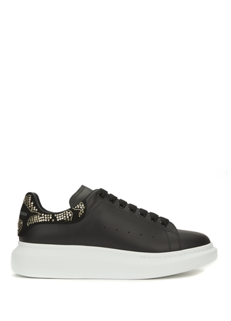 Alexander McQueen Erkek Oversize Siyah Deri Sneaker 42 EU Alexander McQueen Erkek Oversize Siyah Deri Sneaker 42 EU