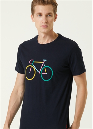 John Frank Erkek Eighty Five Lacivert T-shirt S EU John Frank Erkek Eighty Five Lacivert T-shirt S EU