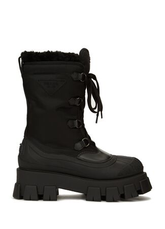 Prada Kadın Siyah Bot 36 EU