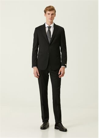 Beymen Collection Erkek Drop 7 Siyah Takım Elbise 48 IT Beymen Collection Erkek Drop 7 Siyah Takım Elbise 48 IT