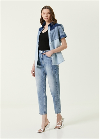 Deep Six Jeans Kadın Isabella Regular Fit Mavi Jean Pantolon 27 Us Deep Six Jeans Kadın Isabella Regular Fit Mavi Jean Pantolon 27 Us