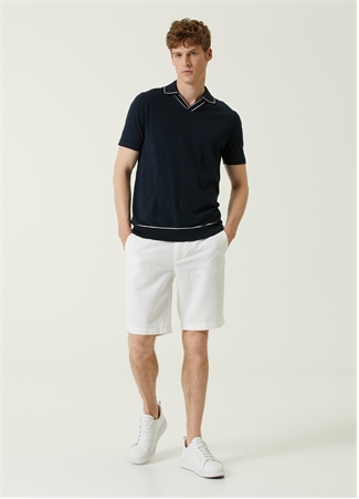 Beymen Collection Erkek Beyaz Normal Bel Keten Bermuda 48 IT Beymen Collection Erkek Beyaz Normal Bel Keten Bermuda 48 IT