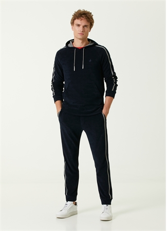 Beymen Club Erkek Lacivert Beli Kordonlu Jogger Eşofman Altı S Beymen Club Erkek Lacivert Beli Kordonlu Jogger Eşofman Altı S