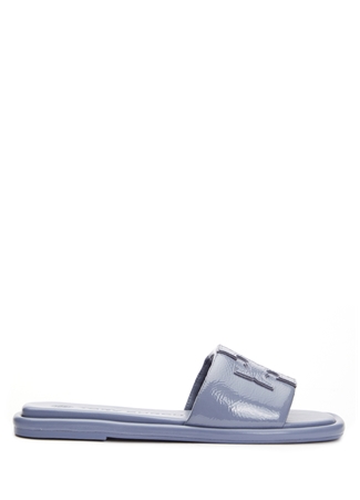 Tory Burch Kadın Mavi Logo Detaylı Deri Terlik 5.5 Us Tory Burch Kadın Mavi Logo Detaylı Deri Terlik 5.5 Us