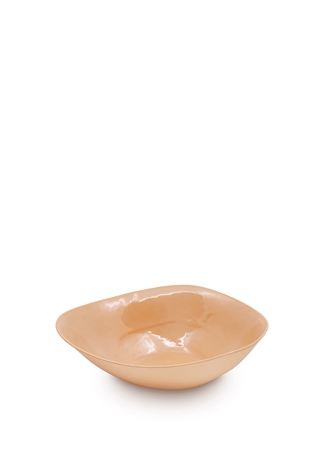 Modesign Studio Somon El Yapımı Porselen Salata Kasesi Pembe