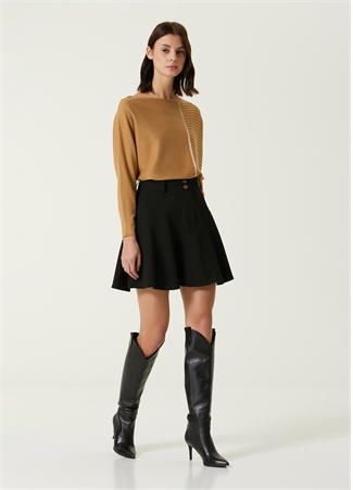 Network Kadın Regular Siyah Mini Etek 34 Eu Network Kadın Regular Siyah Mini Etek 34 Eu