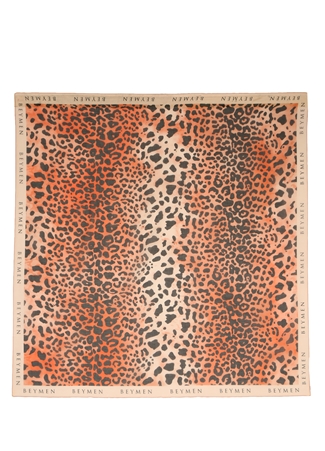 Beymen Kadın Abstract Leopar Desenli Şal Kırmızı EU Beymen Kadın Abstract Leopar Desenli Şal Kırmızı EU