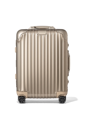 Rimowa Erkek Original Cabin Titanium Bavul Gri EU Rimowa Erkek Original Cabin Titanium Bavul Gri EU
