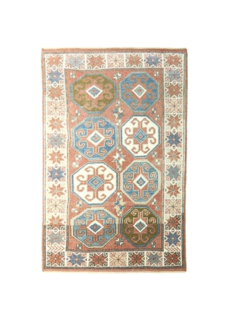 Soho Antiq Cedric Etnik Desenli El Dokuması Yün Halı Çok Renkli Soho Antiq Cedric Etnik Desenli El Dokuması Yün Halı Çok Renkli