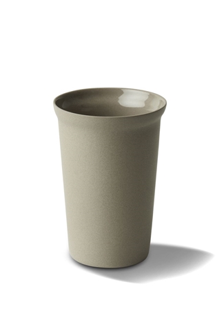 Esma Dereboy Taş Porselen Kahve Yanı Su Bardağı Gri