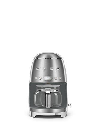 Smeg 50s Retro Style Silver Filtre Kahve Makinası Gri Smeg 50s Retro Style Silver Filtre Kahve Makinası Gri