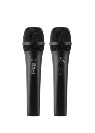 Ik Multimedia iRig Mic HD2 El Mikrofonu Siyah EU Ik Multimedia iRig Mic HD2 El Mikrofonu Siyah EU