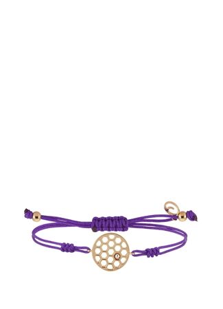 Bee Goddess Kadın Honey Mor Altın Rengi Bileklik Pembe EU Bee Goddess Kadın Honey Mor Altın Rengi Bileklik Pembe EU