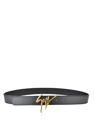 Giuseppe Zanotti Erkek Siyah Logo Tokalı Kadın Deri Kemer Eu Giuseppe Zanotti Erkek Siyah Logo Tokalı Kadın Deri Kemer Eu