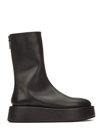 Marsell Kadın Antrasit Deri Bot Gri 38 EU