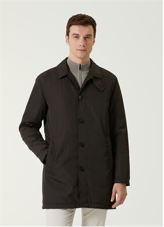 Palzileri Lab Erkek Kahverengi Polo Yaka Yağmurluk 50 IT