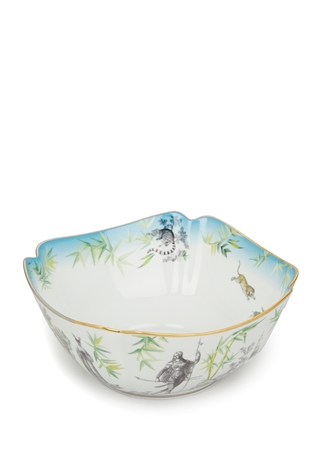 Vista Alegre Atlantis Beyaz Desenli Porselen Kase