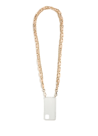 Giena Kanchpuram Bej iPhone 2 Pro Telefon Askısı Altın Rengi EU