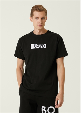 Boy London Erkek Siyah Baskılı Bisiklet Yaka Basic T-shirt XS EU Boy London Erkek Siyah Baskılı Bisiklet Yaka Basic T-shirt XS EU
