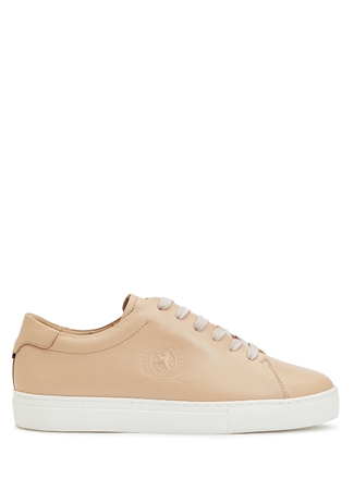 Tommy Hilfiger Kadın Elevated Crest Bej Deri Sneaker 36 EU Tommy Hilfiger Kadın Elevated Crest Bej Deri Sneaker 36 EU