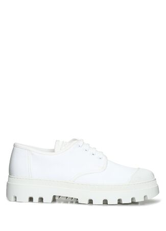Prada Erkek Beyaz Taban Detaylı Sneaker 0.5 UK