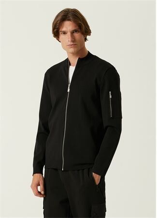 Network Erkek Slim Fit Siyah Mont M EU