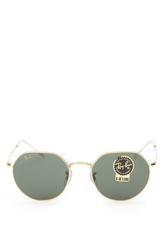 Ray-Ban Gold Antrasit Yuvarlak Formlu Güneş Gözlüğü Altın Rengi 53 EU Ray-Ban Gold Antrasit Yuvarlak Formlu Güneş Gözlüğü Altın Rengi 53 EU