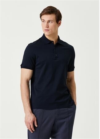 Isaia Erkek Lacivert Polo Yaka T-shirt M EU Isaia Erkek Lacivert Polo Yaka T-shirt M EU