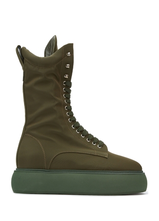 The Attico Kadın Selene Haki Bağcıklı Bot 36 EU