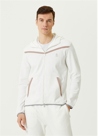 Brunello Cucinelli Erkek Sweatshirt Beyaz M Eu Brunello Cucinelli Erkek Sweatshirt Beyaz M Eu