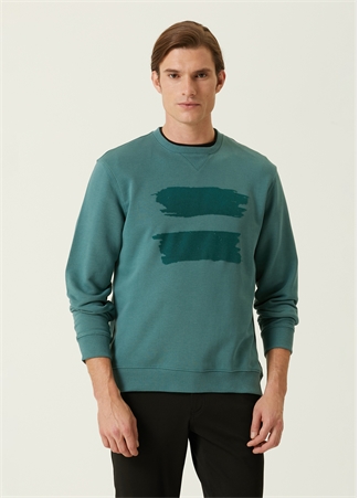 Network Erkek Slim Fit Yeşil Sweatshirt S EU Network Erkek Slim Fit Yeşil Sweatshirt S EU