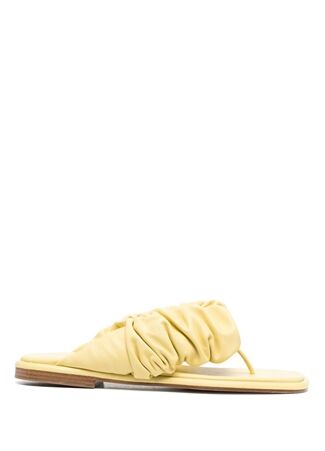 Hereu Kadın Nuvola Sarı Deri Terlik 36 EU