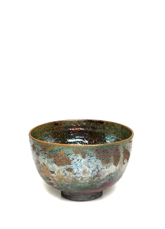 Atilla Çakır Yeşil Karışık Desenli Kase Çok Renkli