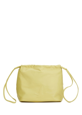 Beymen Club Kadın Yeşil Deri Büzgülü Çanta Haki EU