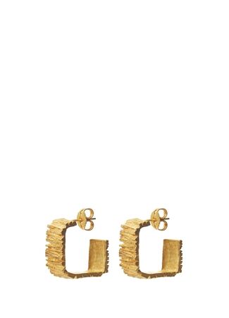 Fidelle Kadın Gold Geometrik Küpe Altın Rengi EU