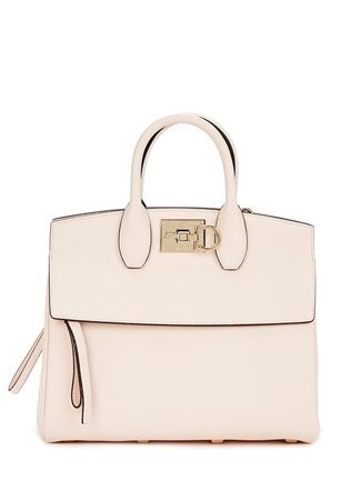 Salvatore Ferragamo Kadın Pembe Deri Çanta Eu