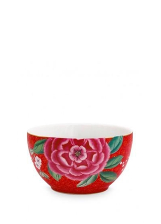 Pip Studio Blushing Birds Kırmızı Porselen Kase Çok Renkli Pip Studio Blushing Birds Kırmızı Porselen Kase Çok Renkli