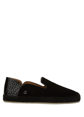 Christian Louboutin Erkek ESPADRİL Siyah 42 EU Christian Louboutin Erkek ESPADRİL Siyah 42 EU