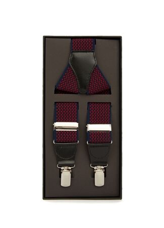 Beymen Collection Erkek Bordo Dokulu Pantolon Askısı EU IT Beymen Collection Erkek Bordo Dokulu Pantolon Askısı EU IT